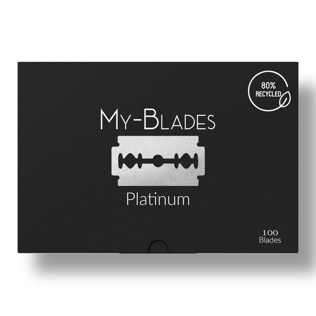 Shaving Blades My-Blades Platinum Platinum coating, 100 pcs. — Nebrito.com
