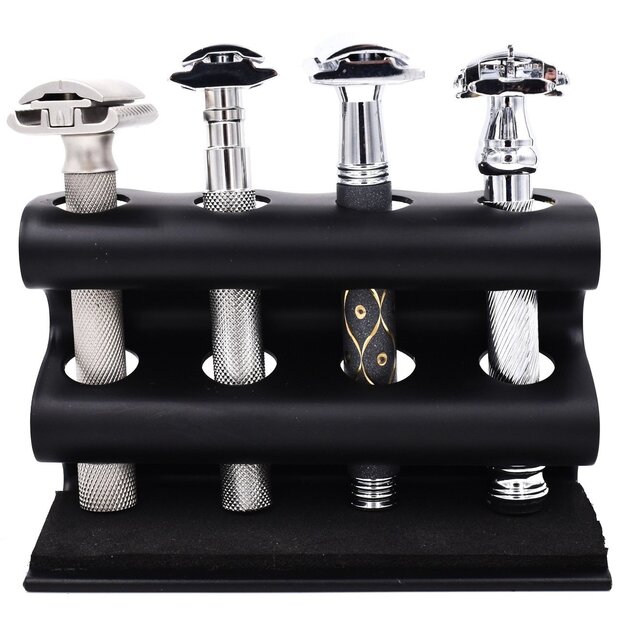 Stand for safety razors Parker Deluxe Black Brass — Nebrito.com