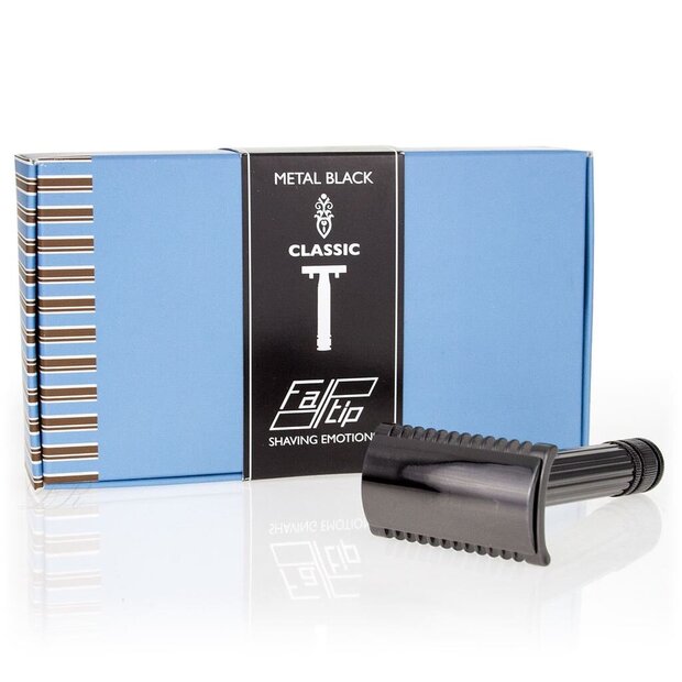 Safety Razor Fatip Grande Metal Black Originale Open comb — Nebrito.com