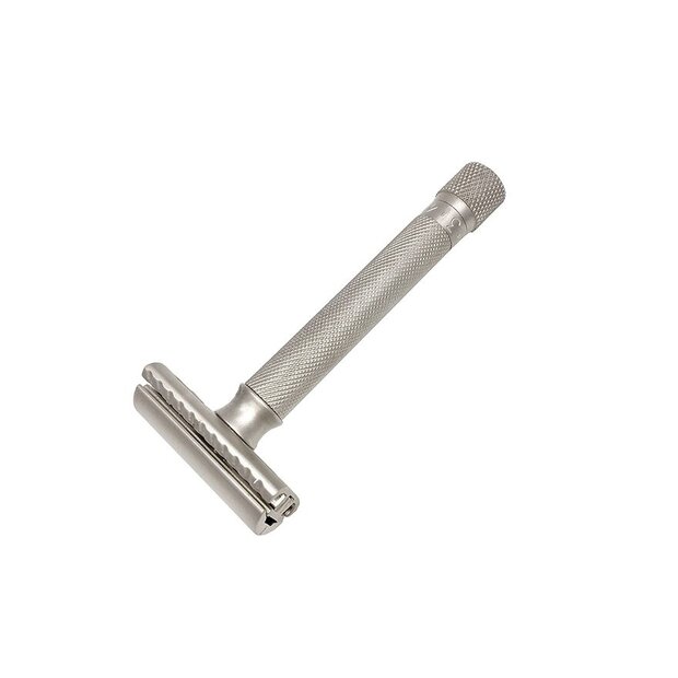 Safety Razor Parker Variant Satin Chrome Adjustable, brushed chrome ...