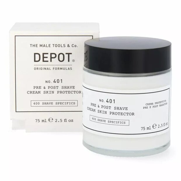 Pre and post shave cream Depot 401 Skin protector Protective, 75 ml ...