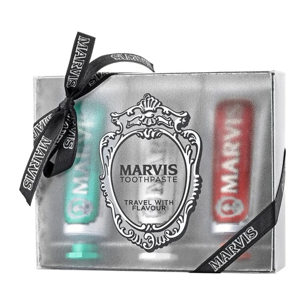 Toothpastes set Marvis 3 flavors, 75 ml — Nebrito